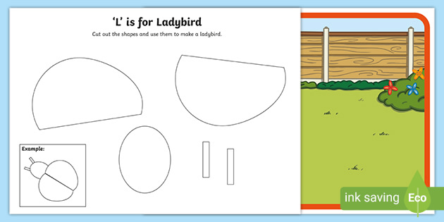 'L' Is for Ladybird Craft (teacher made)