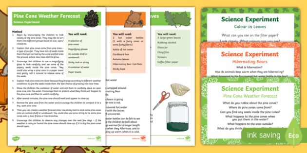 EYFS Autumn Themed Science Experiments Resource Pack-Australia