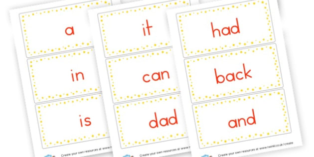 Word Cards | twinkl.co.uk