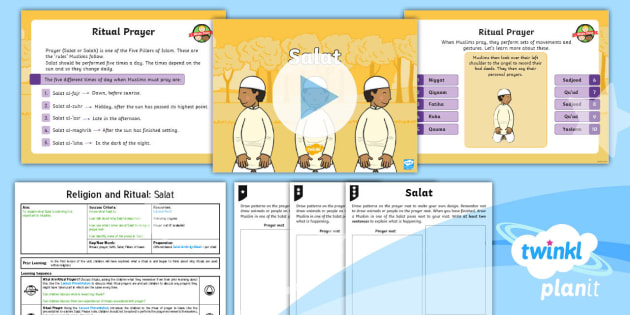 RE: Religion and Rituals: Salat Year 1 Lesson Pack 2