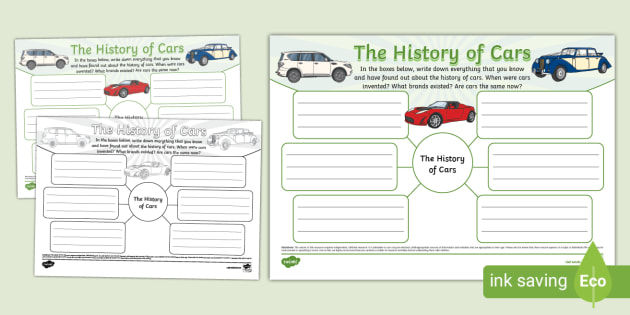 Cars History | twinkl.com.au