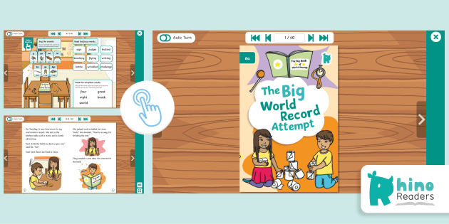 Level 6a Reading Scheme Book: The Big World Record Attempt