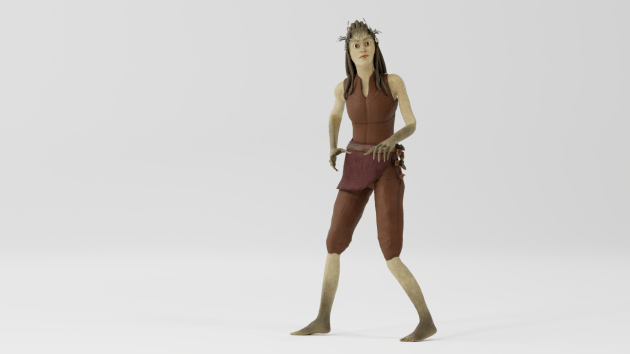 * NEW * 3D Dryad Model: Mythical Creatures in Augmented Reality