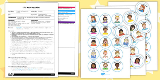 EYFS Emotions Activities | twinkl.co.uk