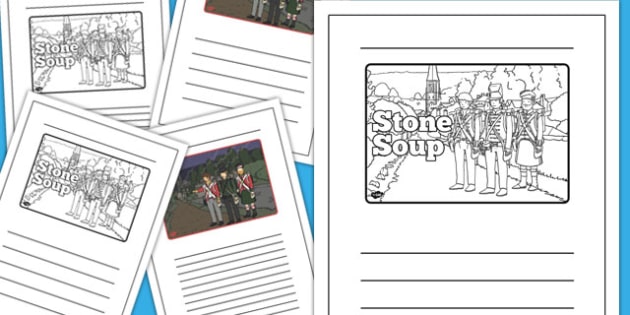 Stone Soup Story Writing Frames (teacher made)