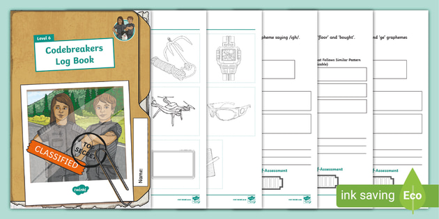 KS2 Twinkl Phonics Intervention - Pupil Log Book - Resources