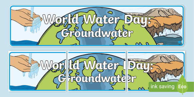 World Water Day Display Banner (teacher made)