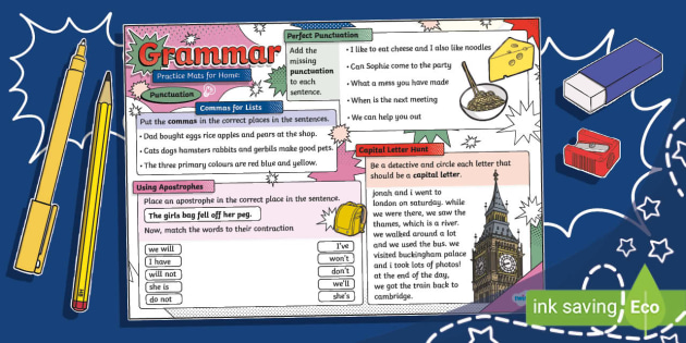 Year 2 Punctuation Parent Guide and Activity Ideas - Twinkl Guides