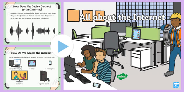 EYFS/KS1 All about the Internet Before and After PowerPoint