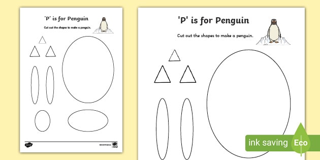 'P' Is for Penguin Craft (teacher made)