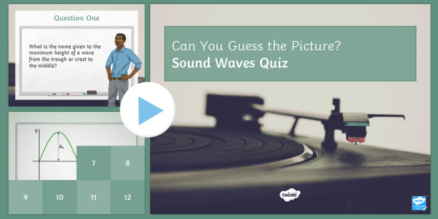Sound Waves PowerPoint Quiz PowerPoint (teacher made)