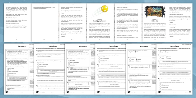 KS2 Fantasy Gaming Adventure Story Differentiated Reading Comprehension