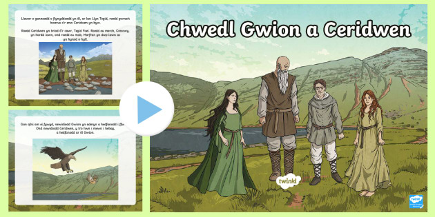 Mythau a Chwedlau Cymreig: Pŵerbwynt Gwion a Ceridwen