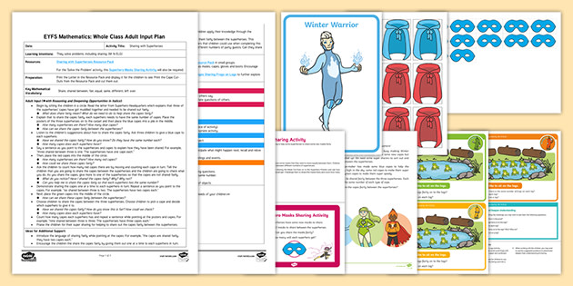 Sharing & Combining Groups - Maths Mastery - Foundation Planning
