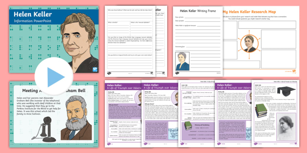 Helen Keller Deaf Awareness Resource Pack