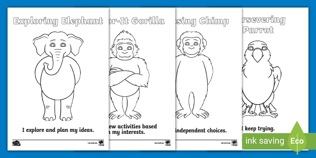 Characteristics of Effective Learning Animal Colouring Pages