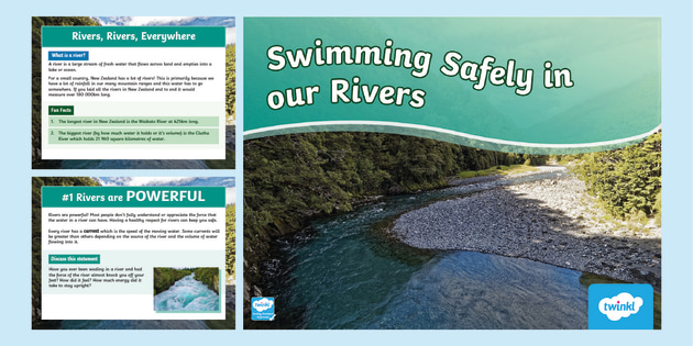 Swimming Safely in Rivers Powerpoint