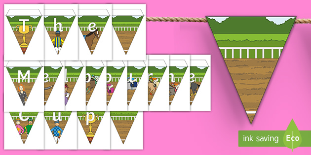 The Melbourne Cup Bunting (teacher made)