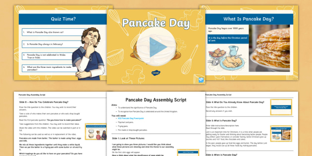 KS2 Pancake Day Assembly Pack (teacher made)