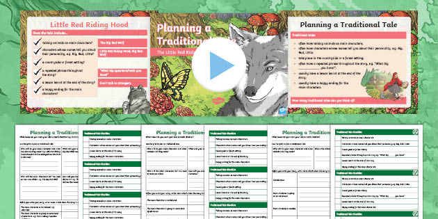 Planning a Traditional Tale KS2 Writing Lesson Pack | Twinkl