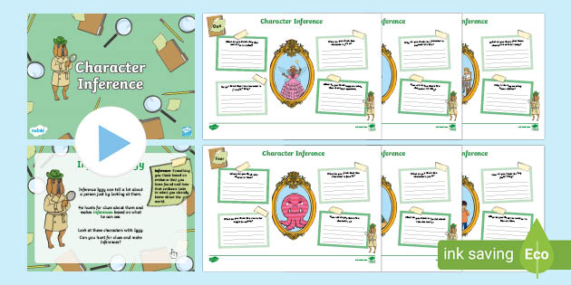 KS1 Character Inference Activity Pack (teacher made)