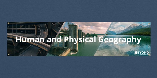 Human and Physical Geography Display Banner (teacher made)