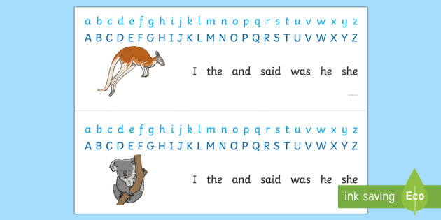 How to Write Letters Alphabet Strips (teacher made)