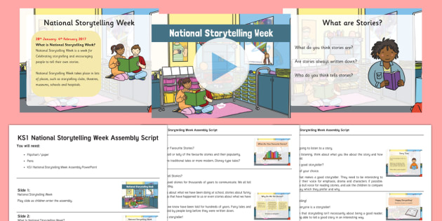 KS1 National Storytelling Week Assembly Pack - National