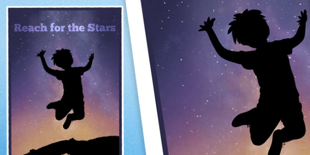 Reach For The Stars Motivational Poster - reach for the stars, motivational