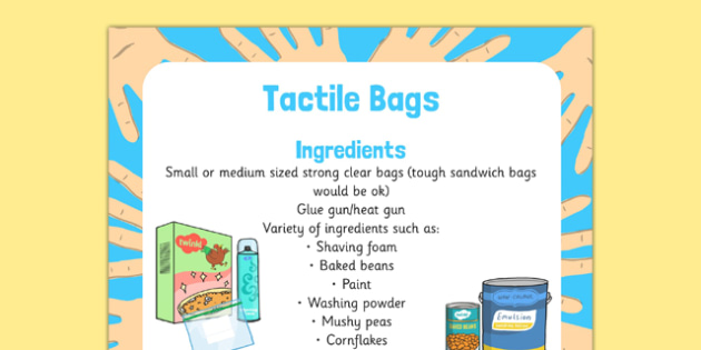 Tactile Bags Sensory Activity