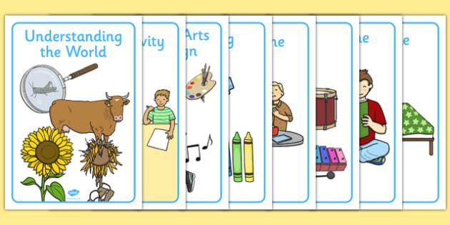 Visual Timetable Posters for Nursery