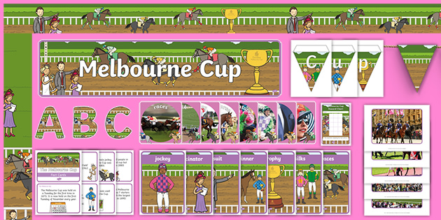 The Melbourne Cup Display Pack (teacher made)