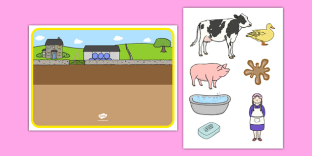 Washerwoman Editable Poster (teacher made)