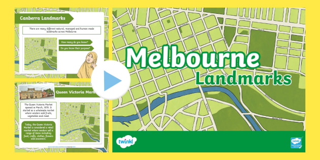Melbourne Landmarks PowerPoint - Year 3 HASS (teacher made)