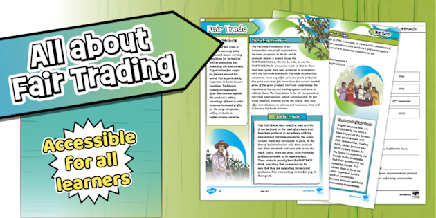 Fair Trade Resources | twinkl.co.uk