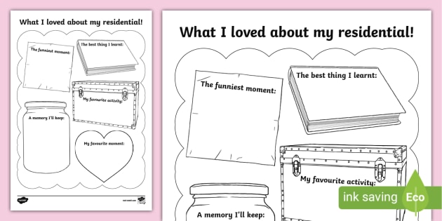 What I Loved About My Residential Writing Frame