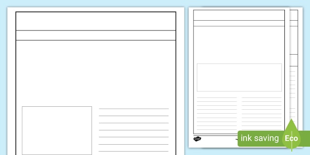 Feature Article Writing Templates (teacher made)