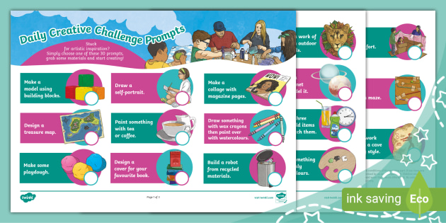 Daily Creative Challenge Prompts