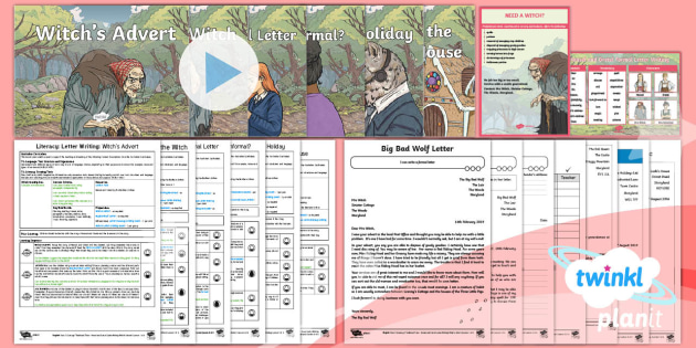 Year 3 Hansel and Gretel Letter Writing Genre Unit Pack