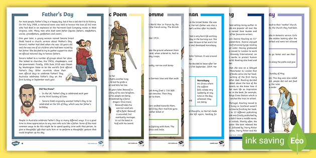Reading Comprehension Resource Pack Years 5-6 (teacher made)
