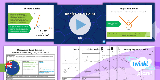 Year 6 Geometric Reasoning: Angles Lesson 1