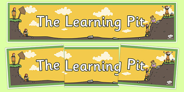 The Learning Pit Display Banner