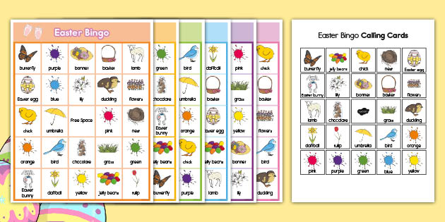 Easter Bingo (teacher made)