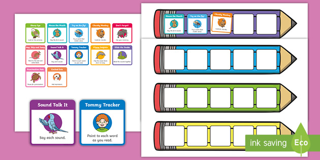 Guided Reading Strategy Pencil Targets (teacher made)