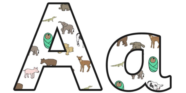 FREE! - Reproduction Small Lowercase Display Lettering