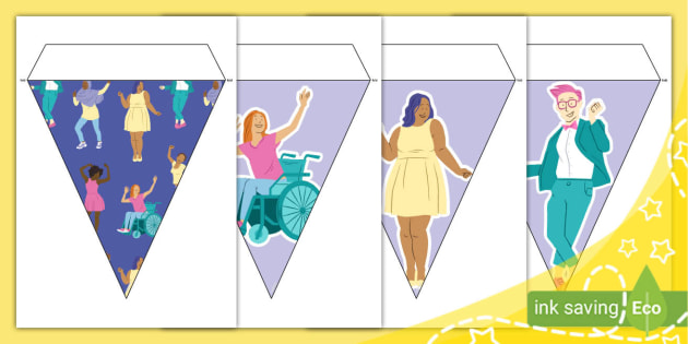 International Women's Day Bunting (teacher made)