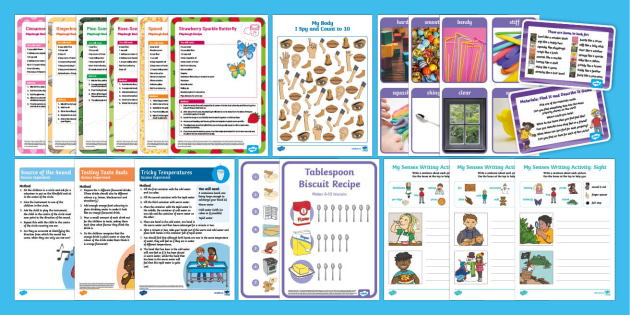 EYFS All About Me - My Senses Resource Pack (Ages 3-5)