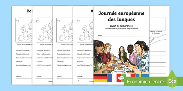 Livret de recherches sur les pays d'Europe