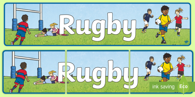 Rugby Display Banner