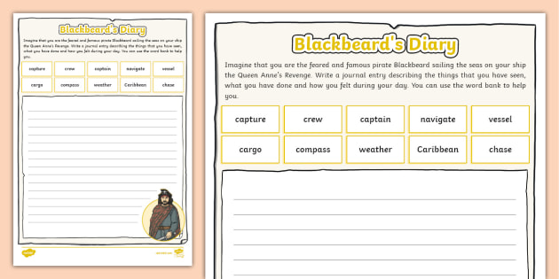 Diary Entry Writing Frames | twinkl.ca